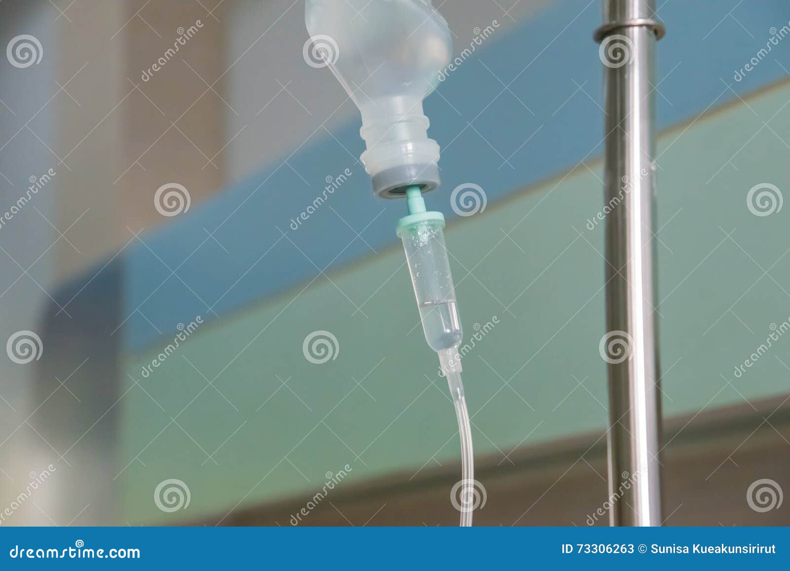 Intravenous Drip Medication in the Hospital Stock Image - Image of ...