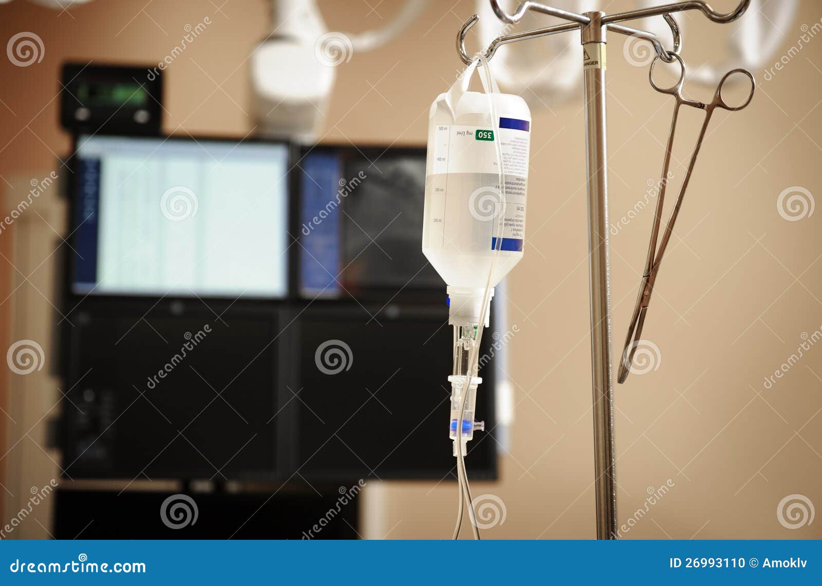 Intravenous Drip Medication In The Hospital Royalty-Free Stock Photo ...