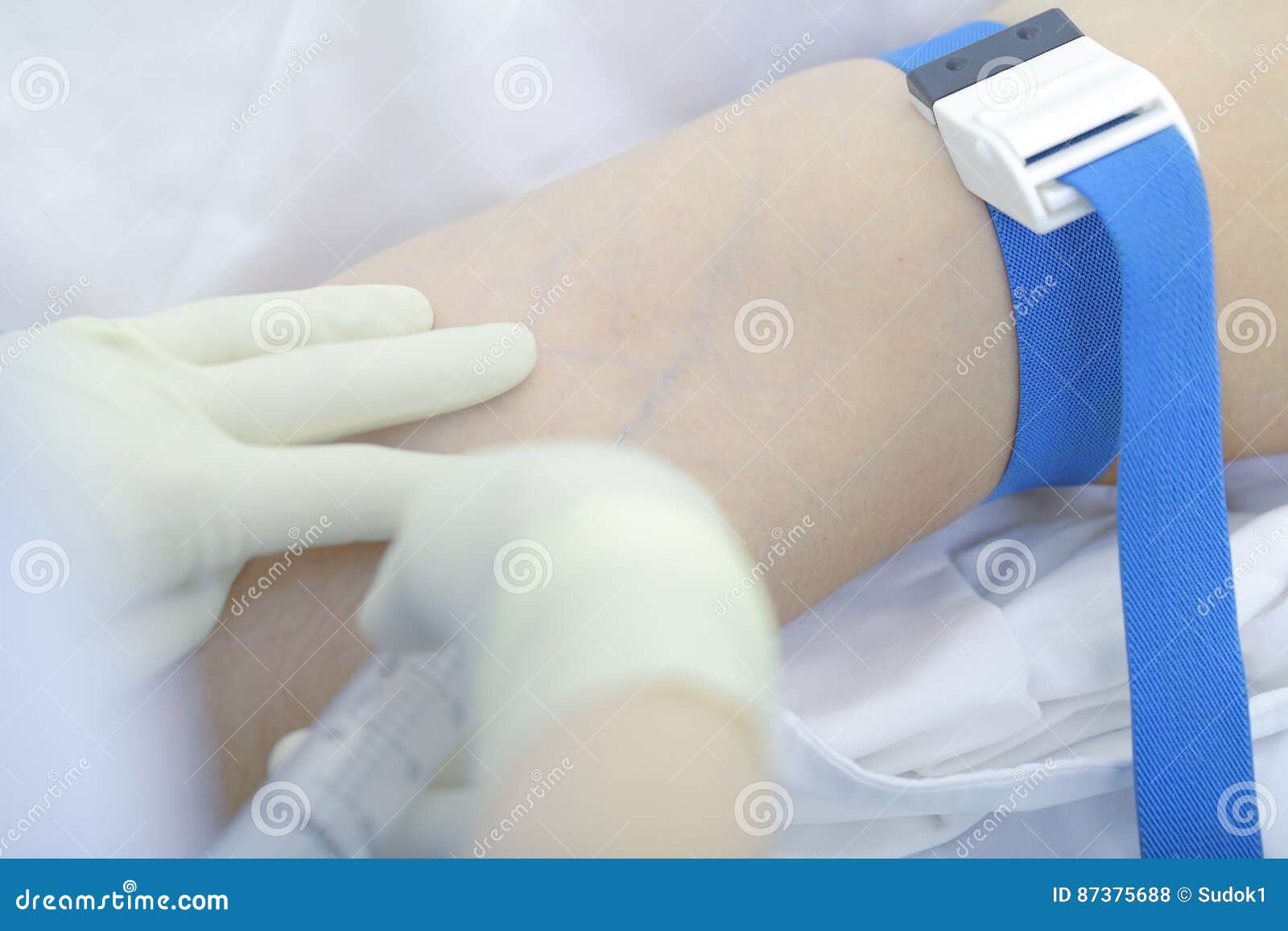 Intravenous Injection To the Patient Stock Photo - Image of clinic ...