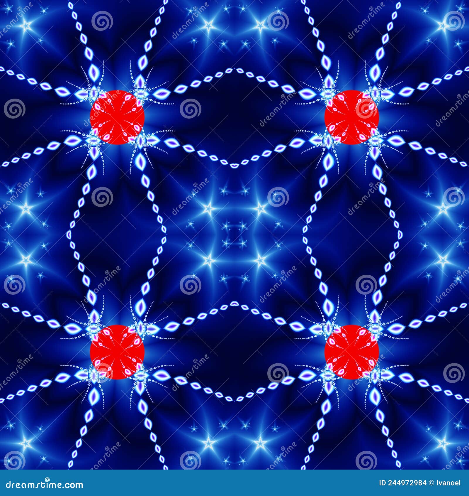 An Intricate Abstract Three-dimensional Seamless Pattern Stock ...