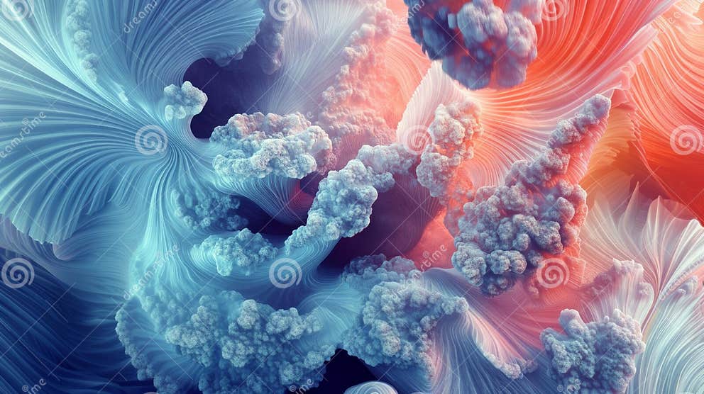 Intricate Biomorphic Patterns Inspired by Coral Reef Structures in ...