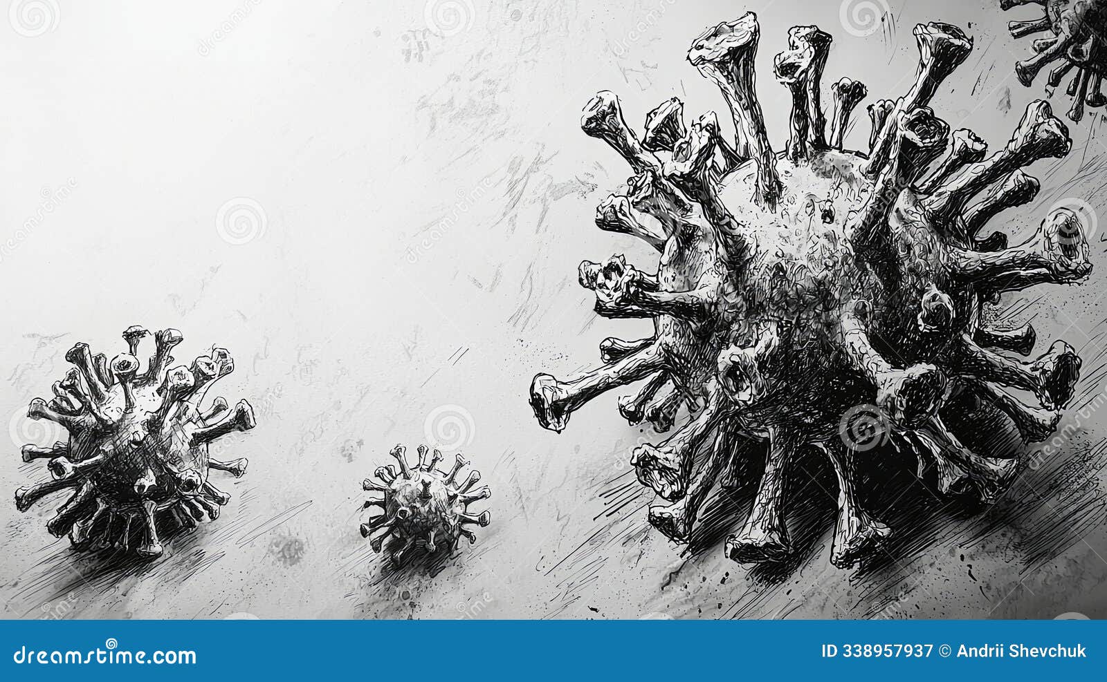 Mycoplasma Bacteria, Illustration Royalty-Free Cartoon | CartoonDealer ...