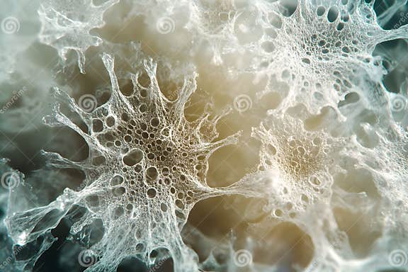Intricate Cellular Structure: a Microscopic View of Porous Network ...