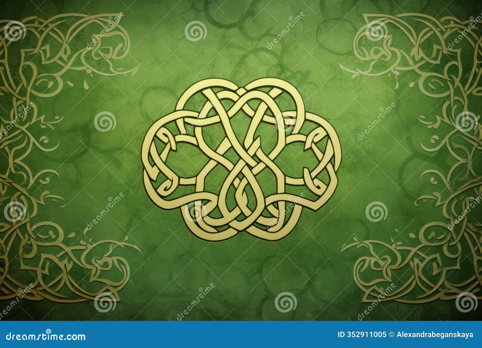 Intricate Celtic Knotwork Design Stock Photography | CartoonDealer.com ...