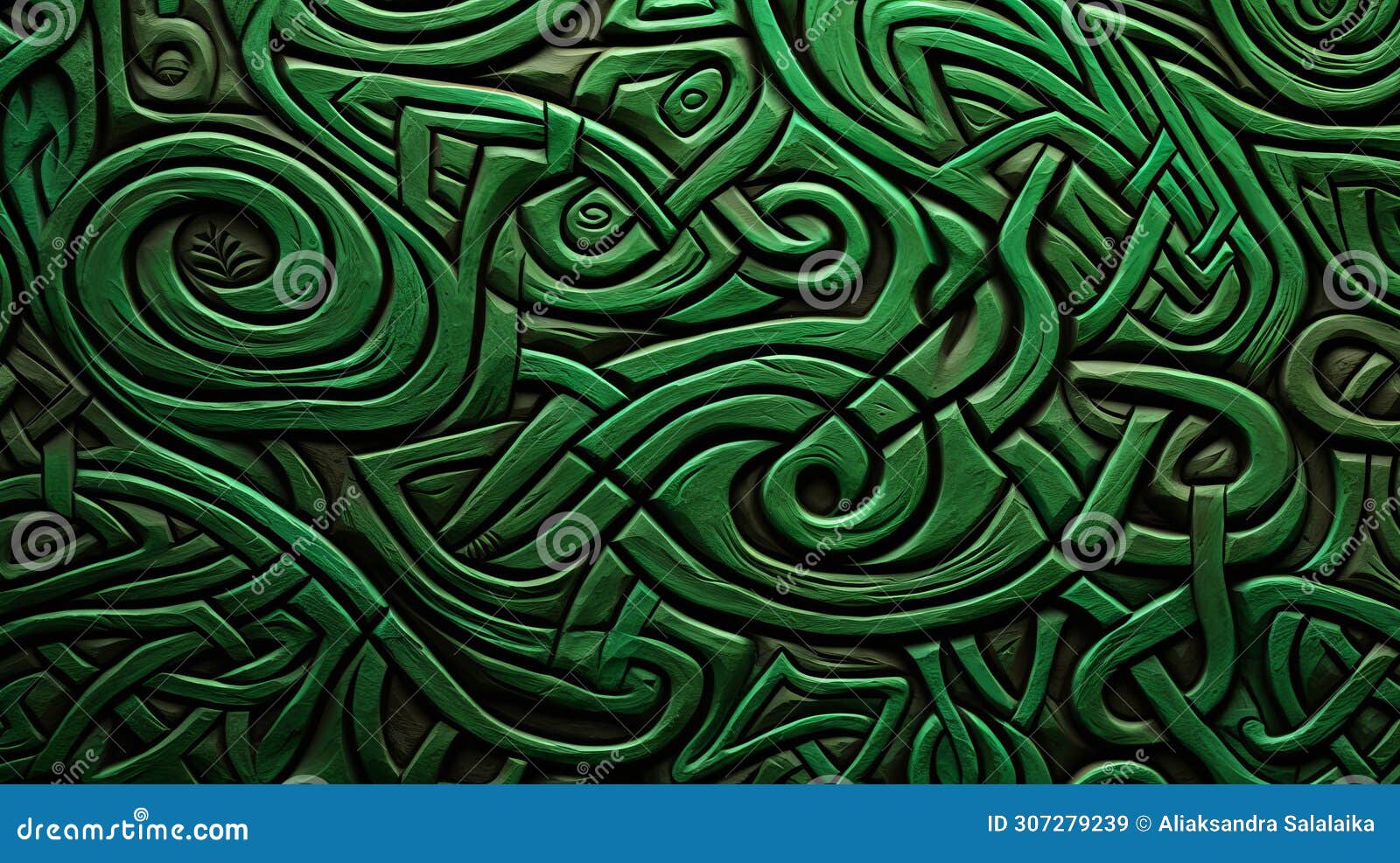 Intricate Celtic Patterns Abstract Background, Ideal for Design ...