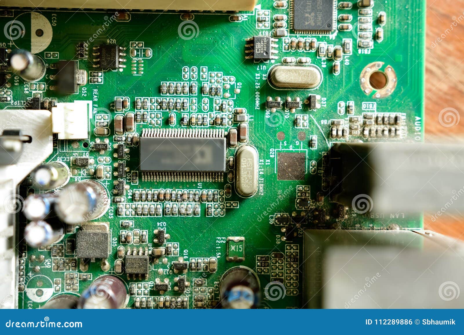 Intricate circuit board stock photo. Image of electronics - 112289886