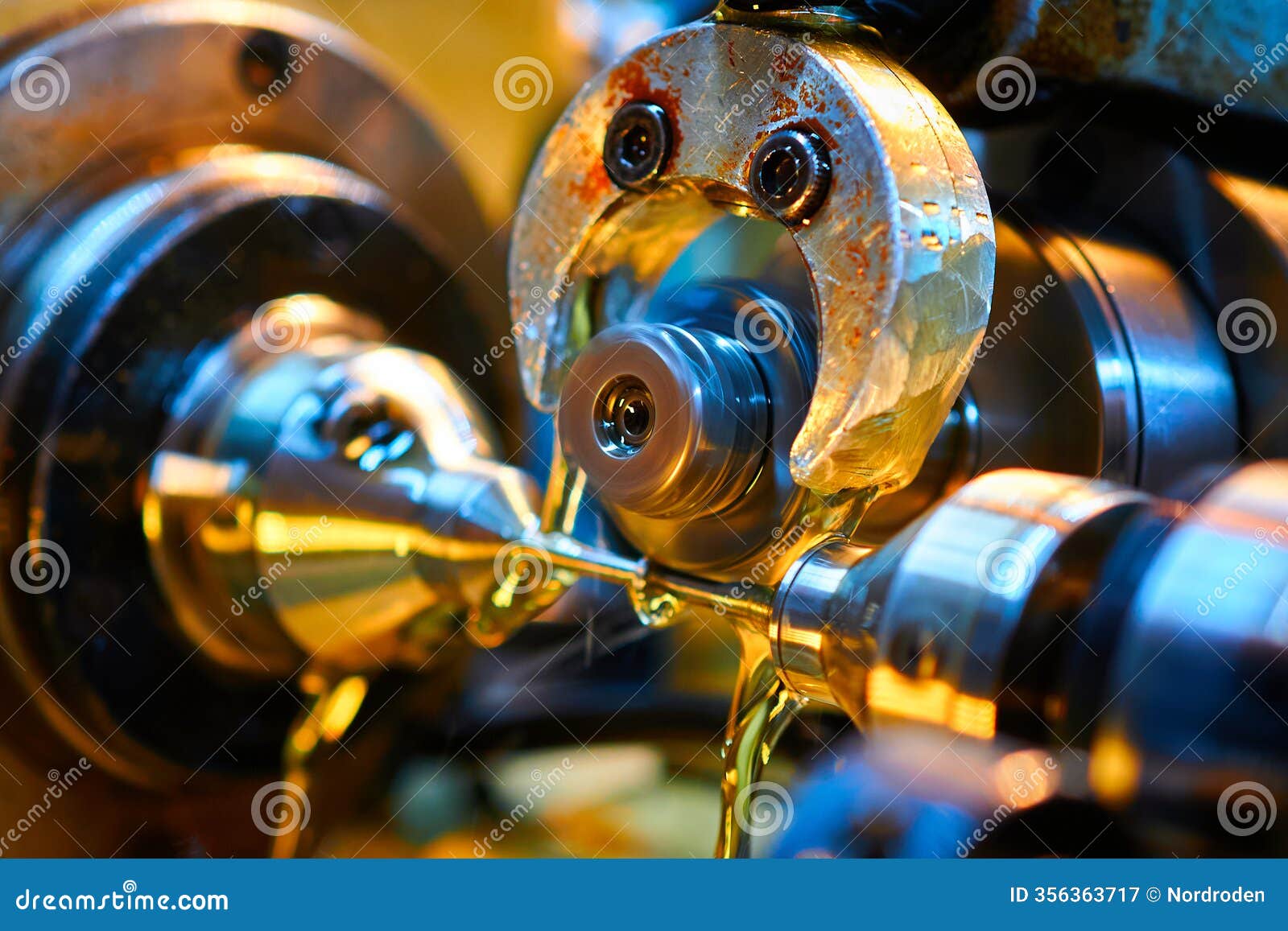 Intricate Clockwork Gears in Motion, Showcasing the Precision and ...