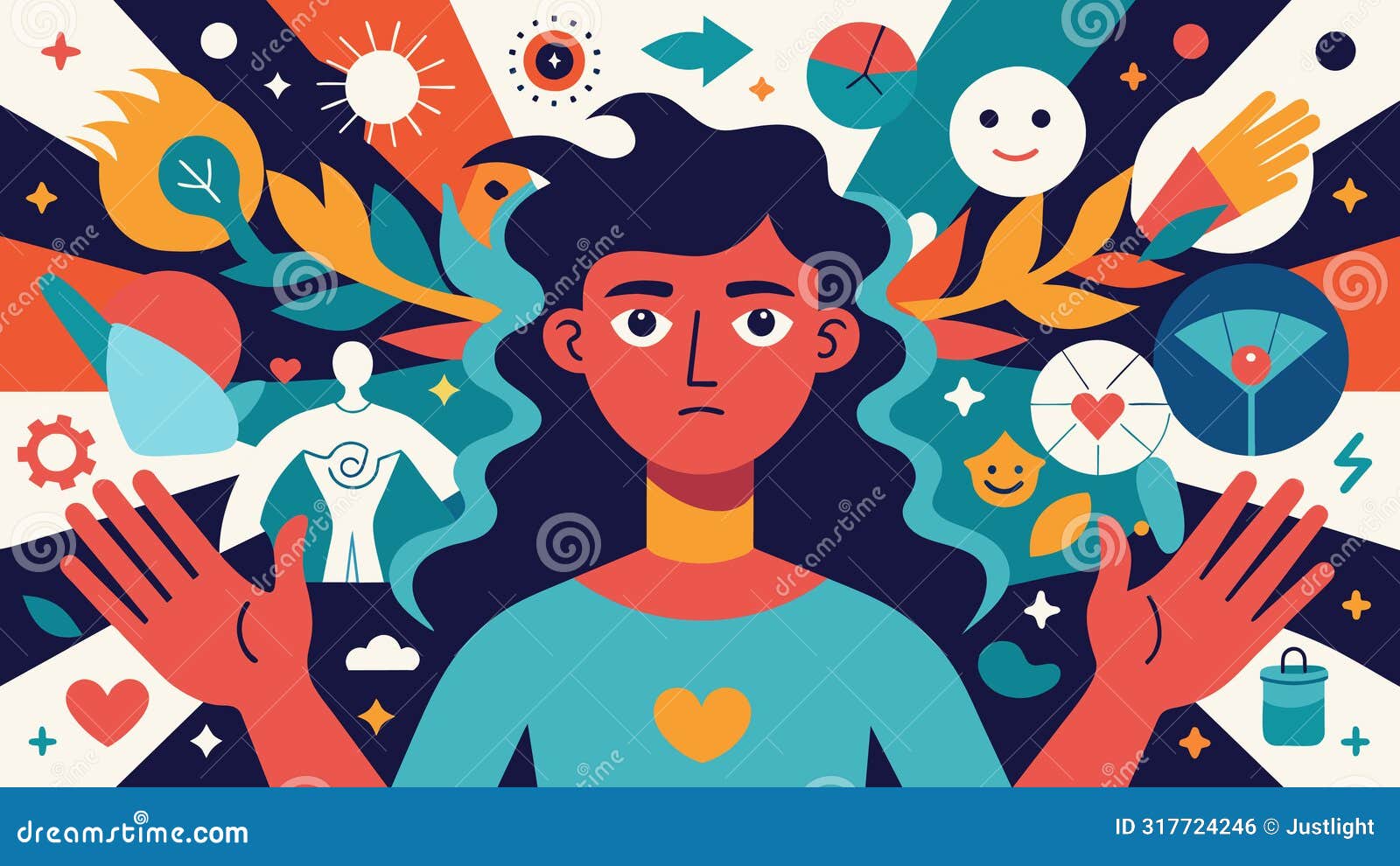 An Intricate Collage of Different Gesture Drawings Seamlessly Blending ...