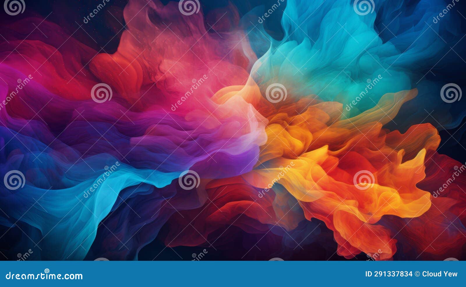 Intricate Colors in Dynamic Backdrop Stock Illustration - Illustration ...