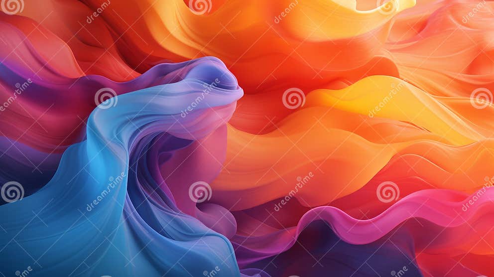 Intricate Colors in Dynamic Backdrop Stock Illustration - Illustration ...