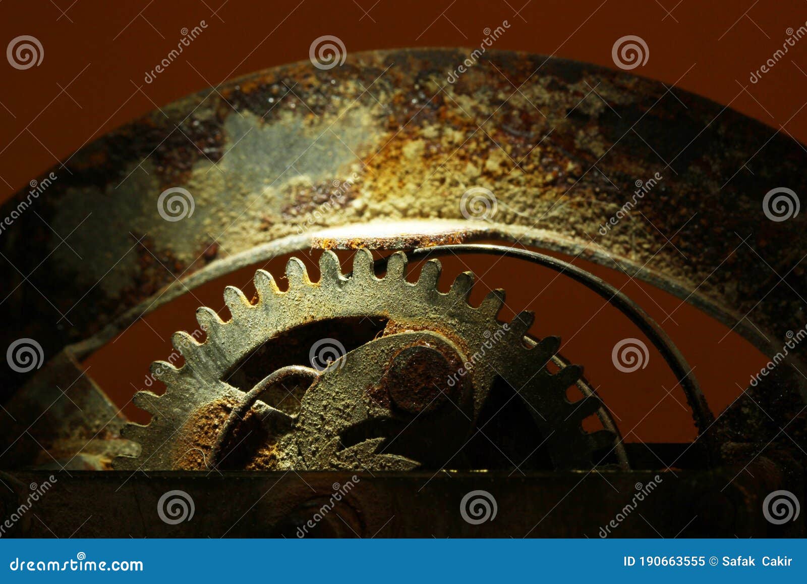 Clockwork: the Inner Mechanism of a Watch Stock Image - Image of ...