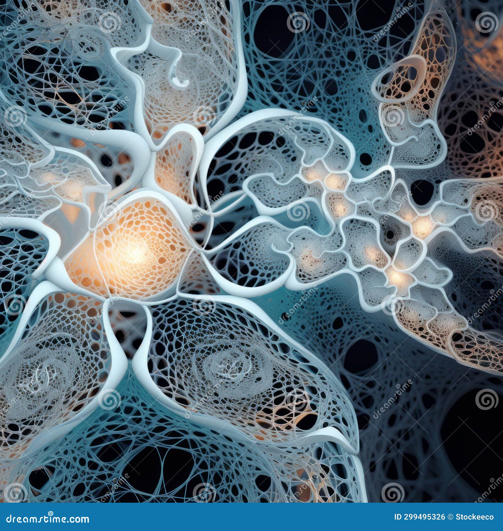 Intricate 3d Interconnected Strands: a Caffenol Developing Artwork ...