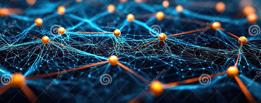Intricate Data Network with Nodes and Connections for Mining Hidden ...