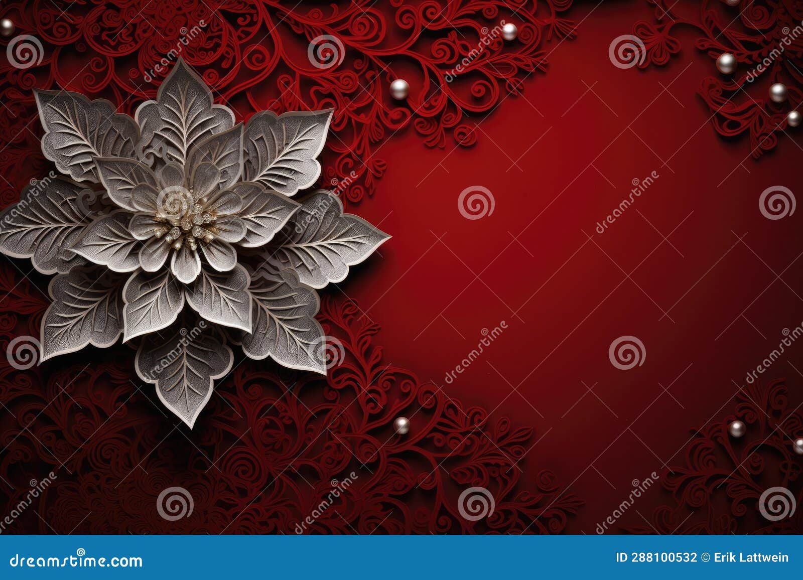 Intricate Decorative Christmas Background - Stock Picture Backdrop ...