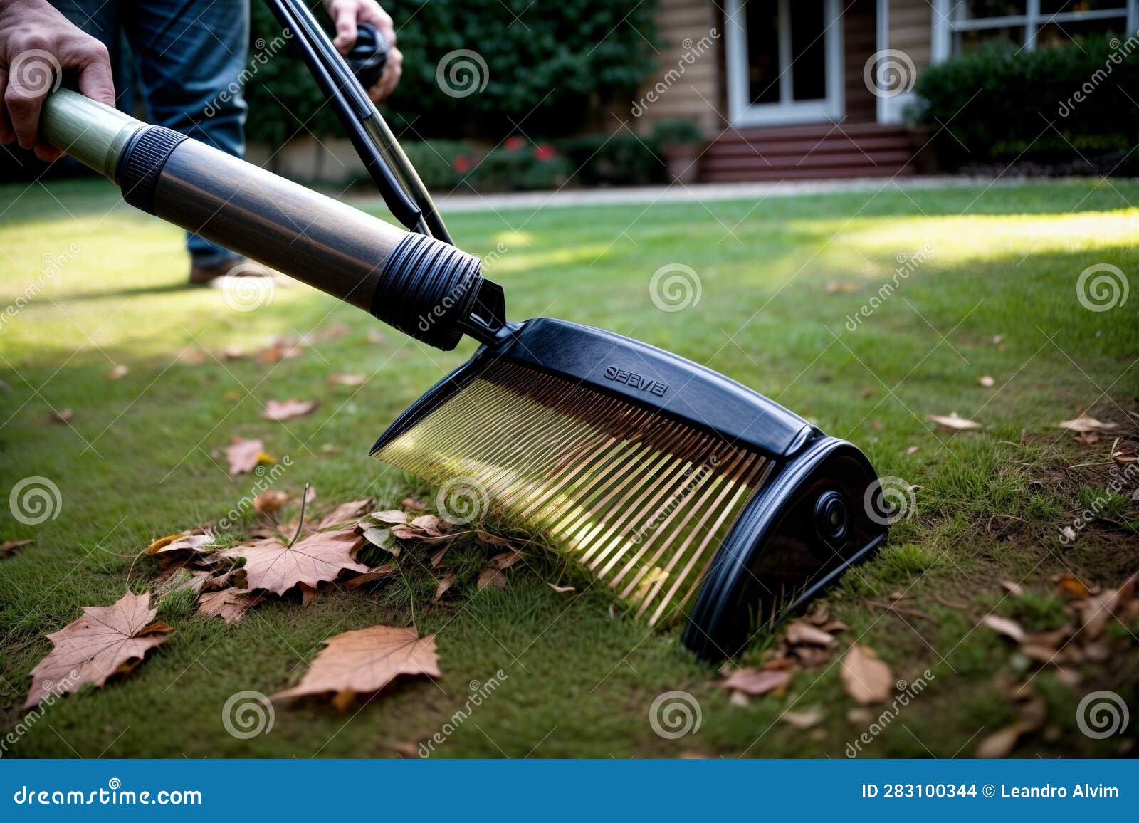 Intricate Details of a Realistic Rake.AI Generated Stock Illustration ...