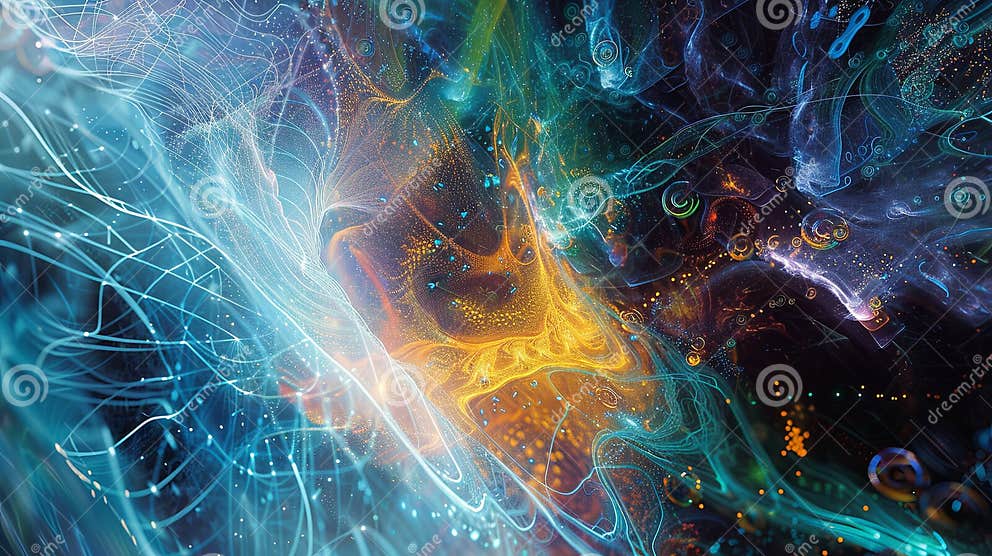 An Intricate And Dynamic Abstract Visualization Representing Massive Information Streams