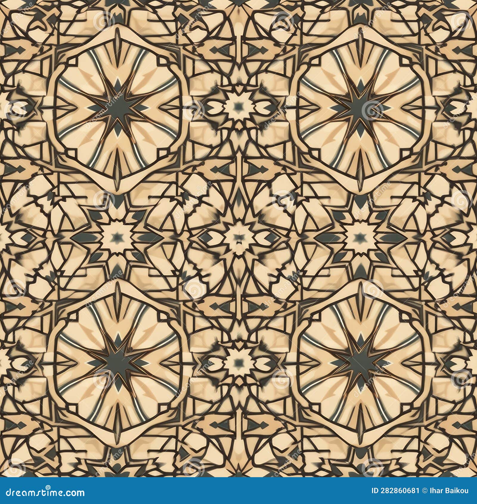 Intricate Elegance Islamic Pattern Background Stock Illustration ...