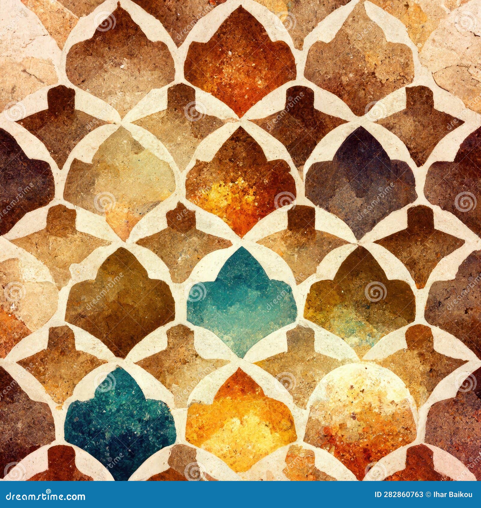 Intricate Elegance Islamic Pattern Background Stock Illustration ...