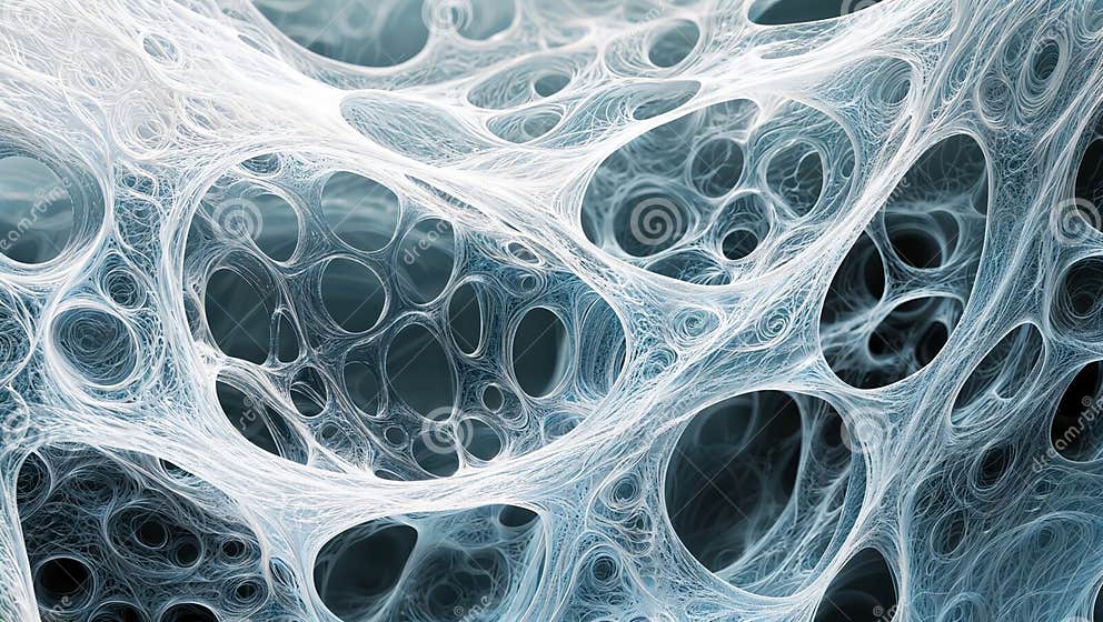Intricate Filament Web: Complex Biological Network, Generative Ai Stock ...