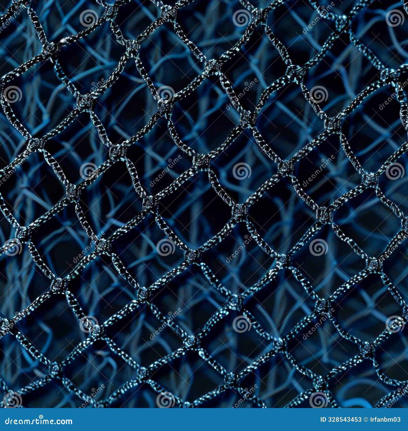 Intricate Fishnet Texture. High Detailed Plain Background Concept Stock ...