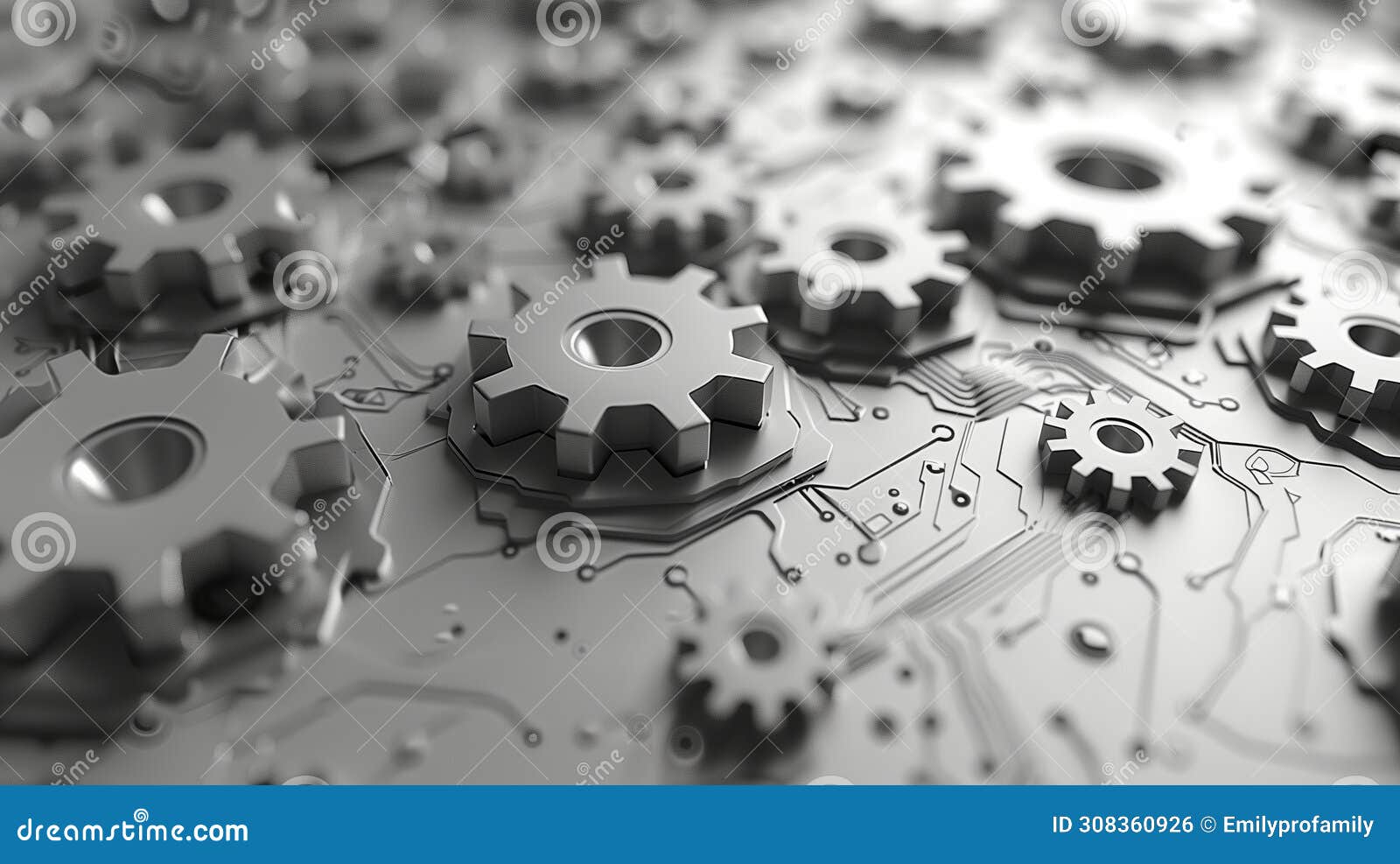 Intricate Gear Mechanisms on Gray Backdrop, Industrial and Precise ...