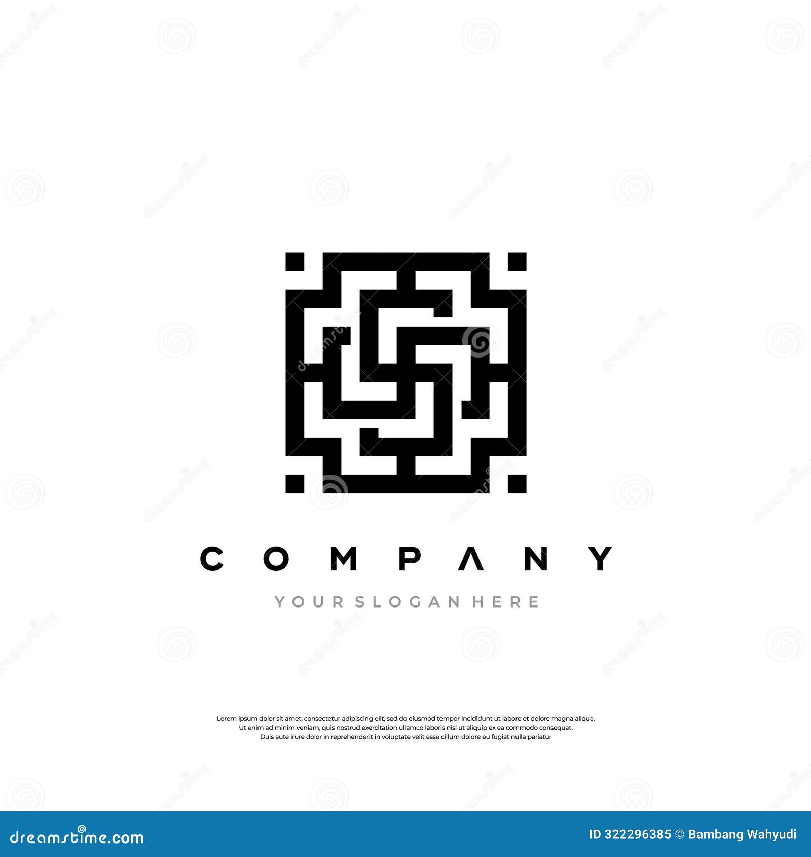 Intricate Geometric Labyrinth - a Symbol of Complex Strategy and ...