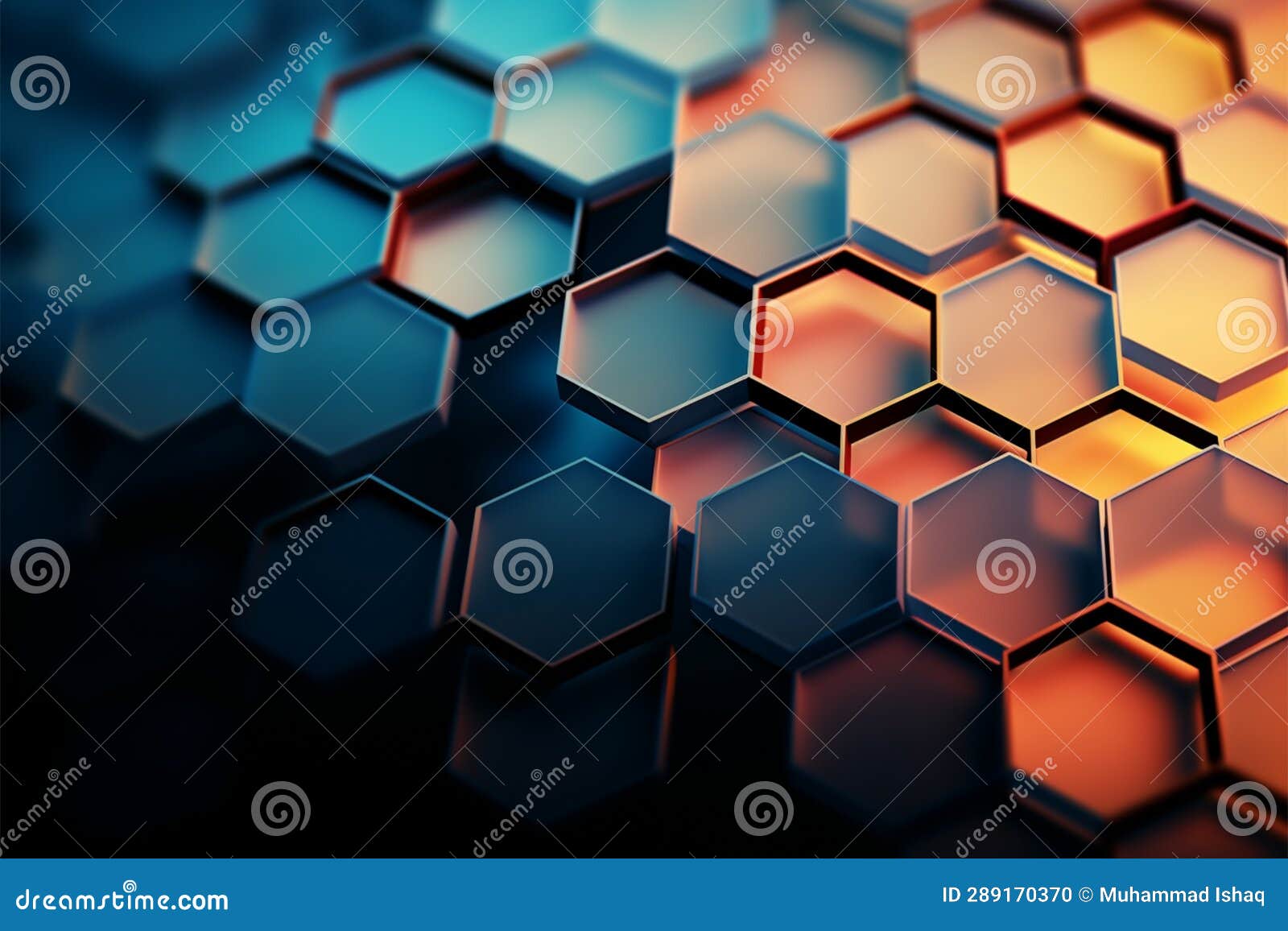 Intricate Hexagonal Network Produces a Harmonious and Visually Striking ...