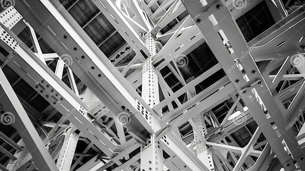 The Intricate and Interconnected Network of Beams and Columns that Make ...