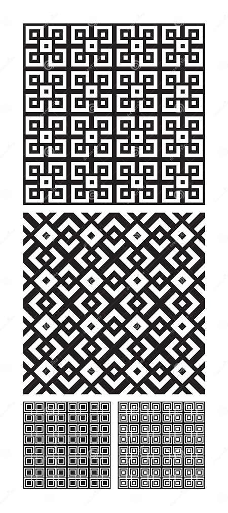 Intricate Interlocking Designs Stock Vector - Illustration of ...
