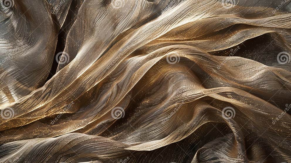 Intricate Layers of Shimmering Silk Layered upon One Another To Create ...