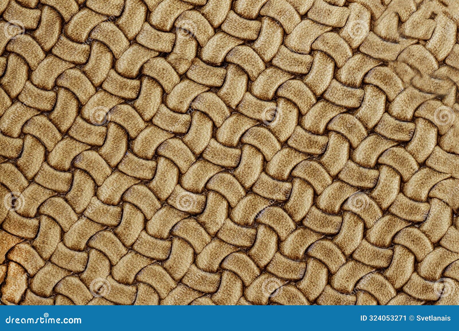 Intricate Leather Weave Pattern, Detailed Texture Stock Image - Image ...