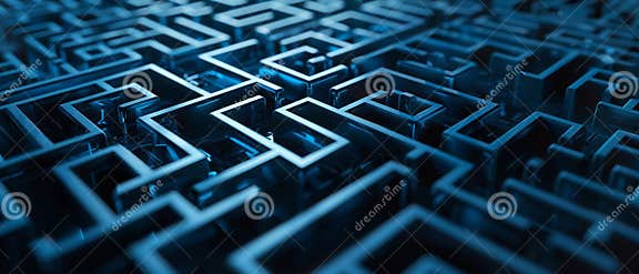 An Intricate Maze Representing the Complexity of Cybersecurity Systems ...