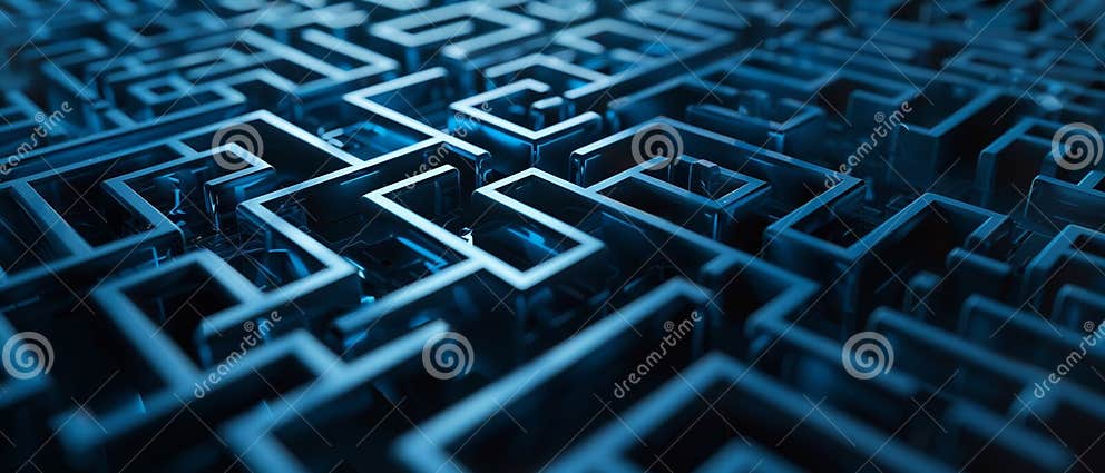 An Intricate Maze Representing the Complexity of Cybersecurity Systems ...