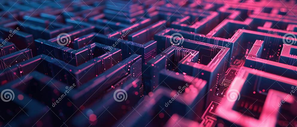 An Intricate Maze Representing the Complexity of Cybersecurity Systems ...
