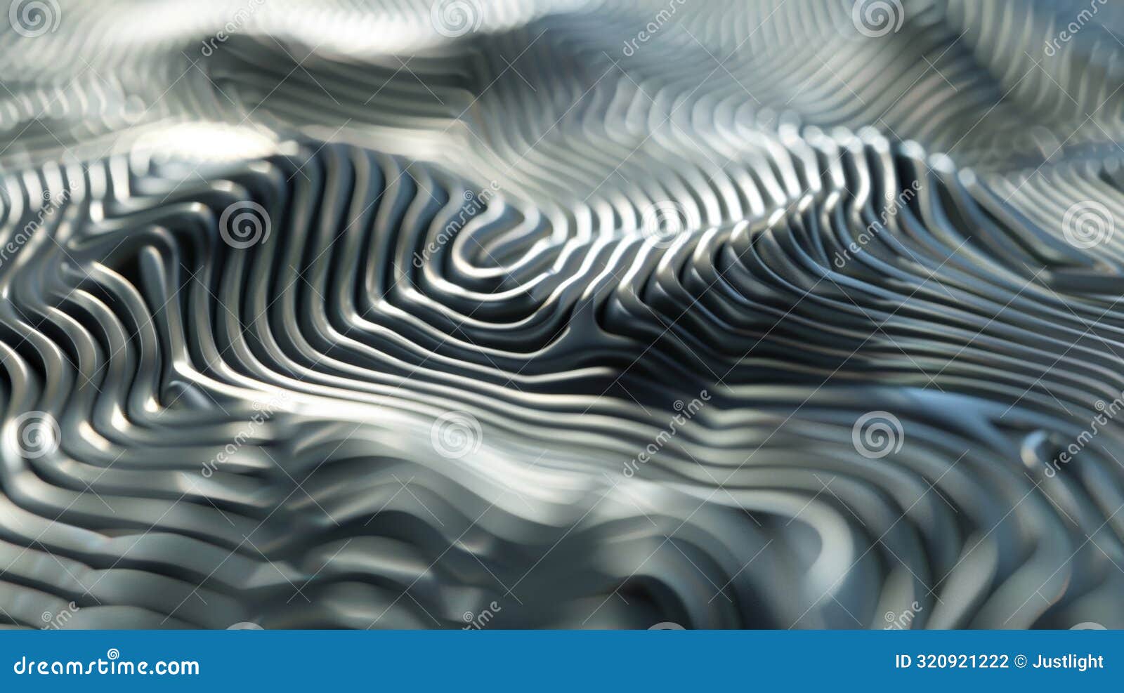 An Intricate Maze of Tiny Overlapping Curves and Waves Etched into the ...