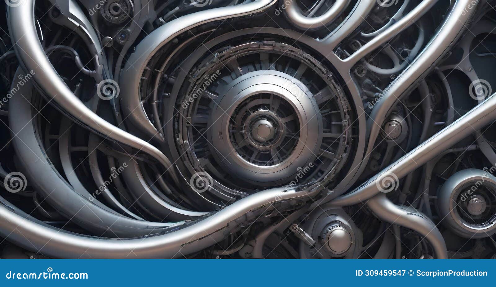 Intricate Mechanical Gears stock image. Image of metalwork - 309459547