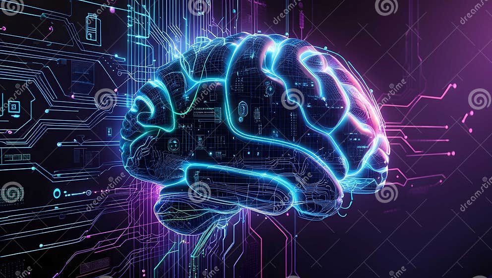 Abstract Digital Plexus Structure with Data Connections - AI Generated ...