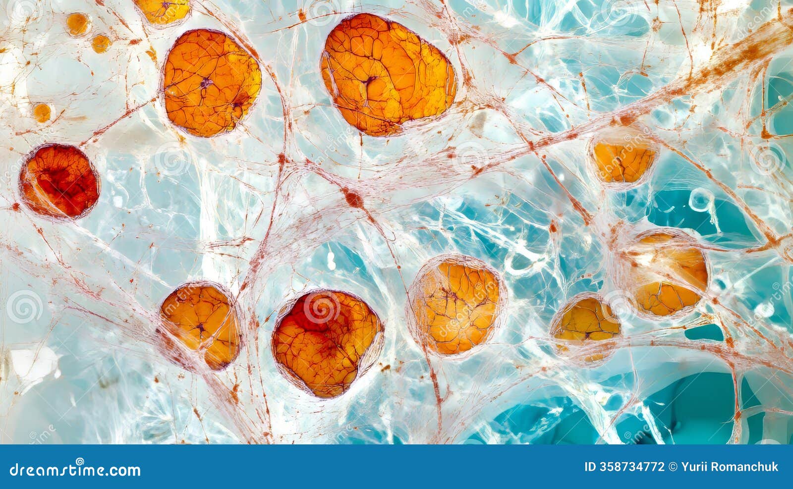 Intricate Microscopic Structure Of A Black Porous Nanomaterial Circular ...