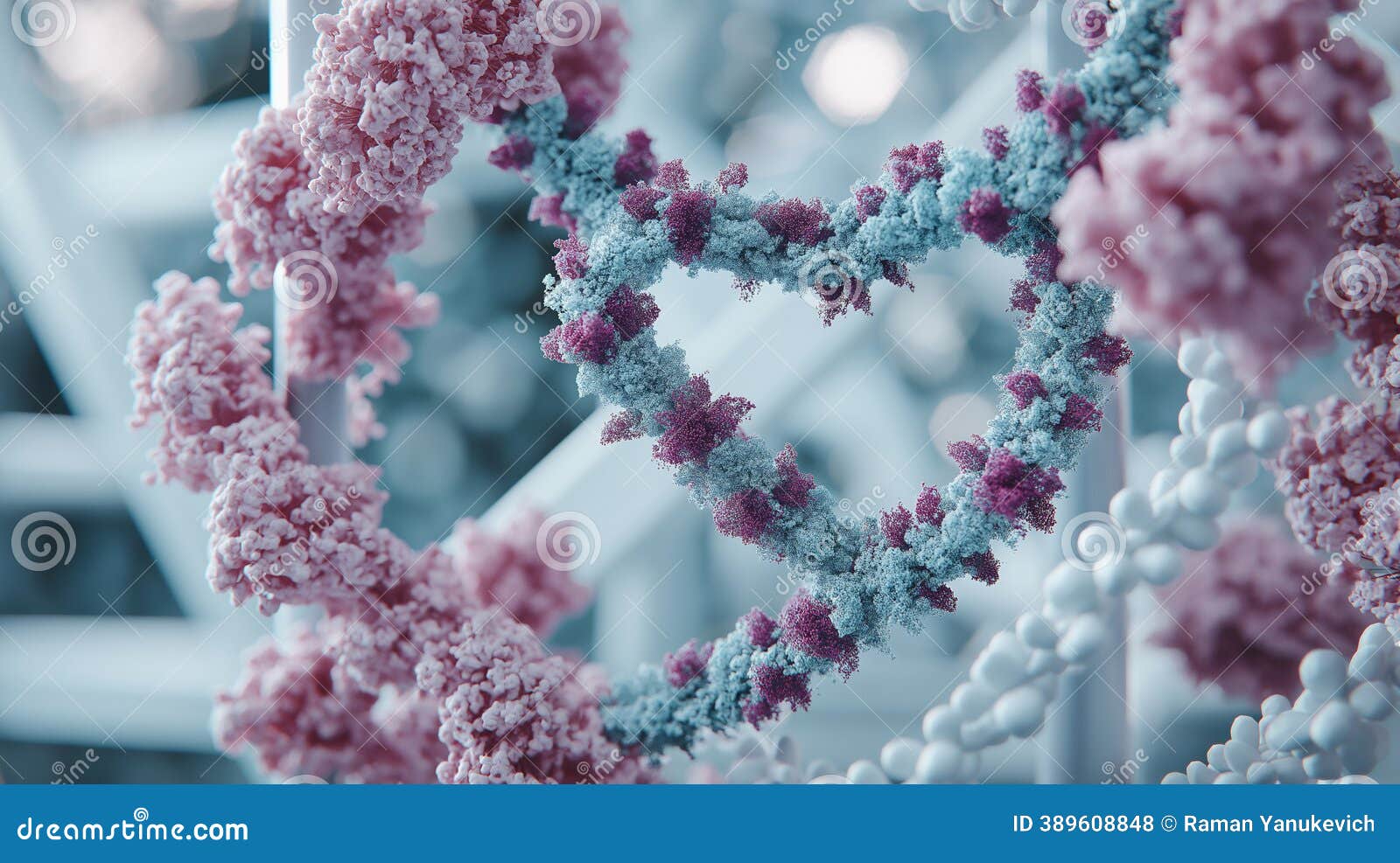 Intricate 3D Molecular Structure Visualization A Detailed Look At Complex Chemical Bonding And ...