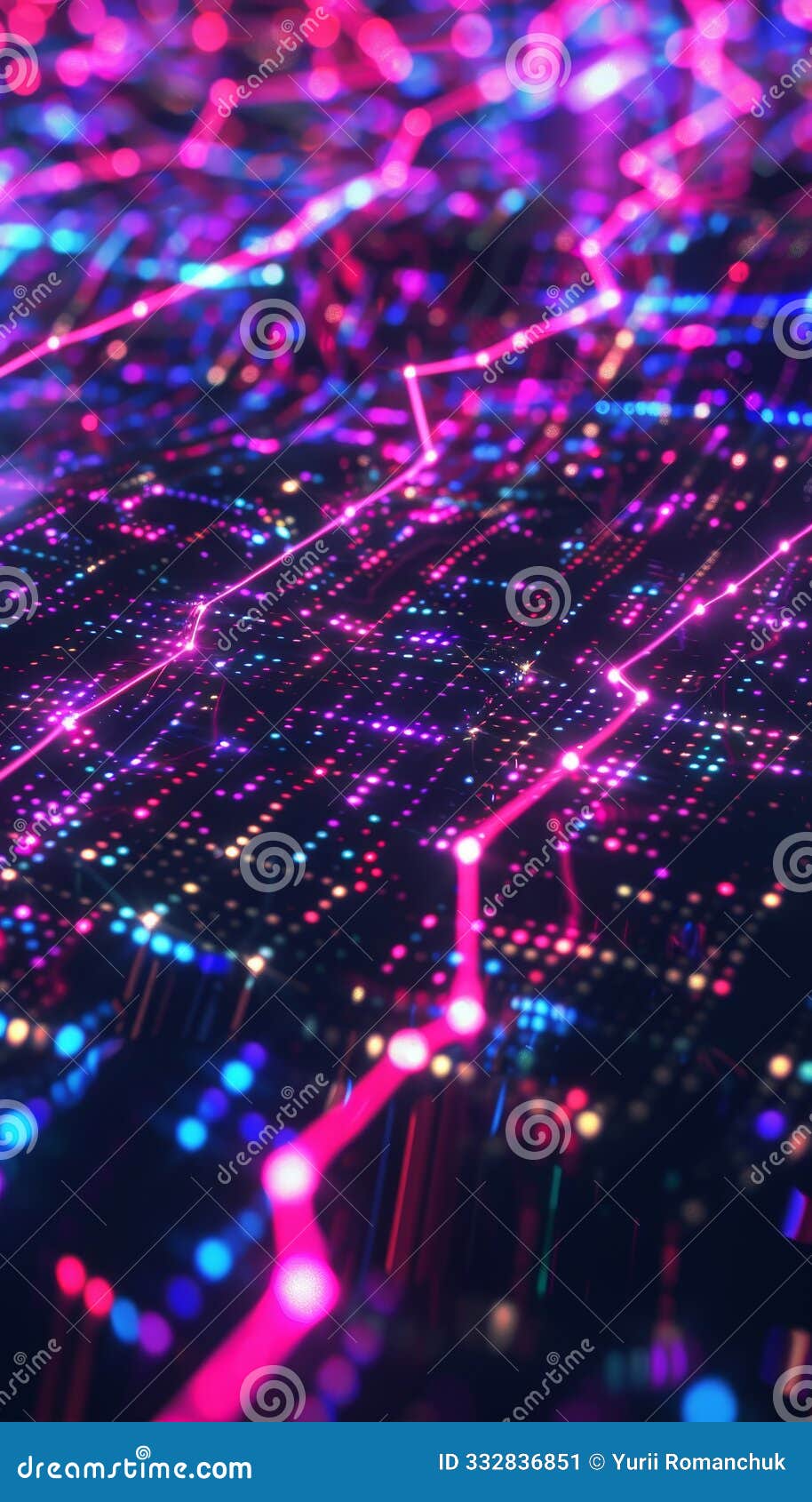 Intricate Neon Supernova Burst Shows Dynamic Movement With Vivid Colors ...