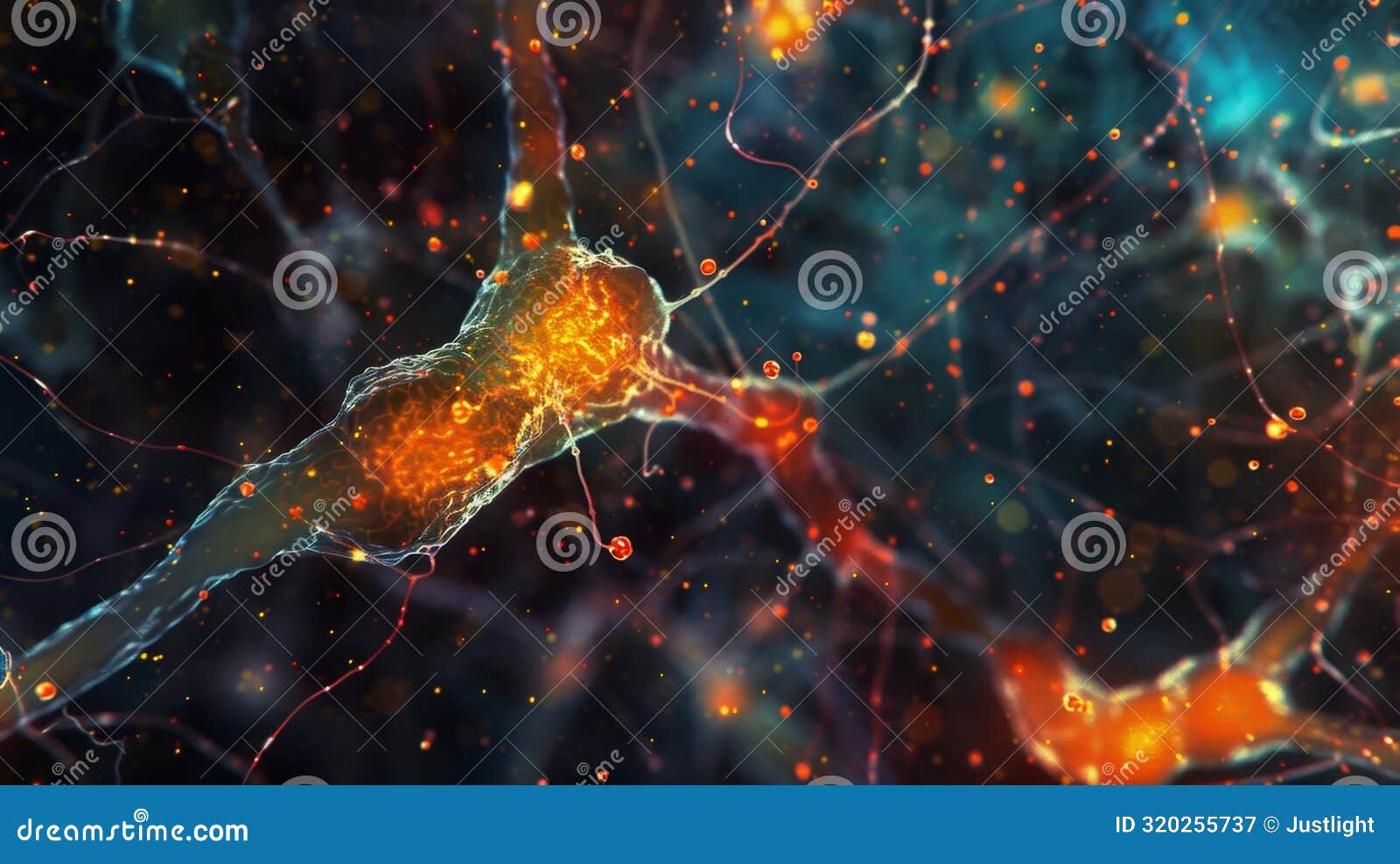 The Intricate Network of Neuronal Connections Displayed through Tered ...