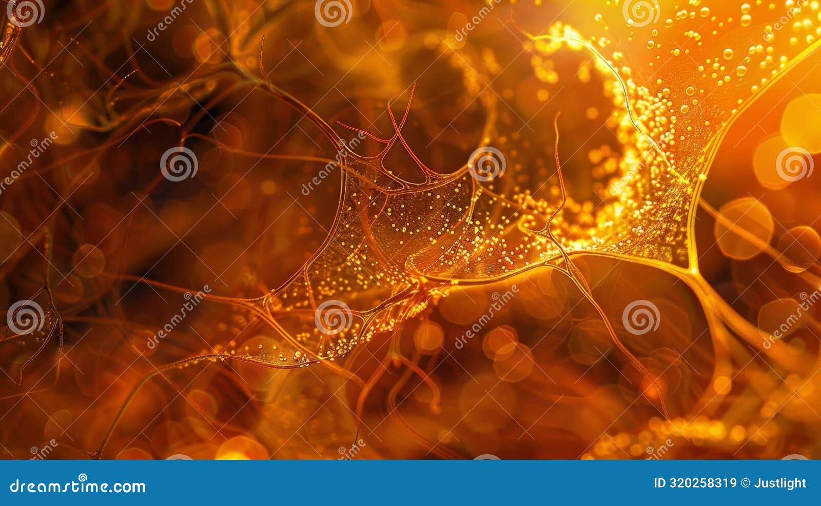 The Intricate Network of Retinal Cells is Illuminated by Incoming Light ...