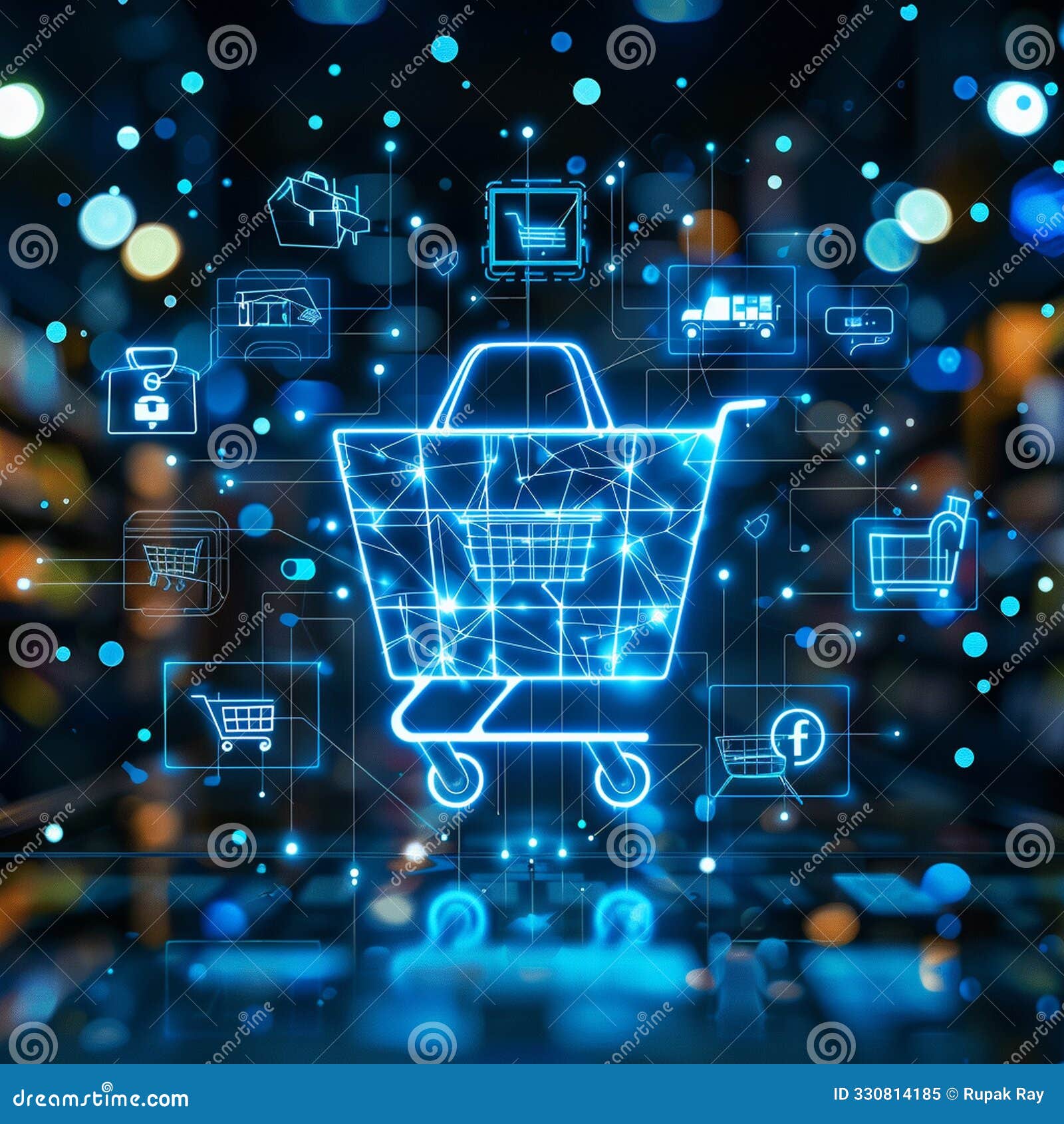 Intricate Network Topology Elegant Data Pathways Woven Like a Digital ...