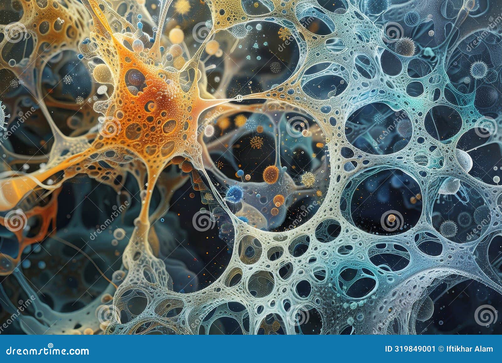 Intricate Networks of Interconnected Cells and Micro-bubbles in an ...