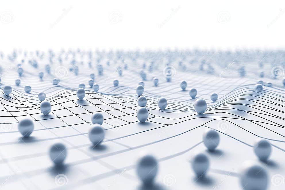 Intricate Neural Network Architecture Visualizing Complex Algorithm ...