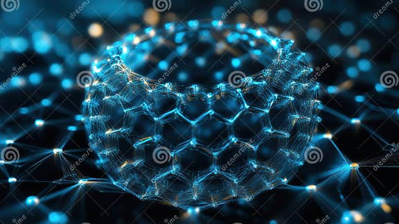 An Intricate Neural Network Design with Interconnected Nodes and Glowing Links, Symbolizing ...