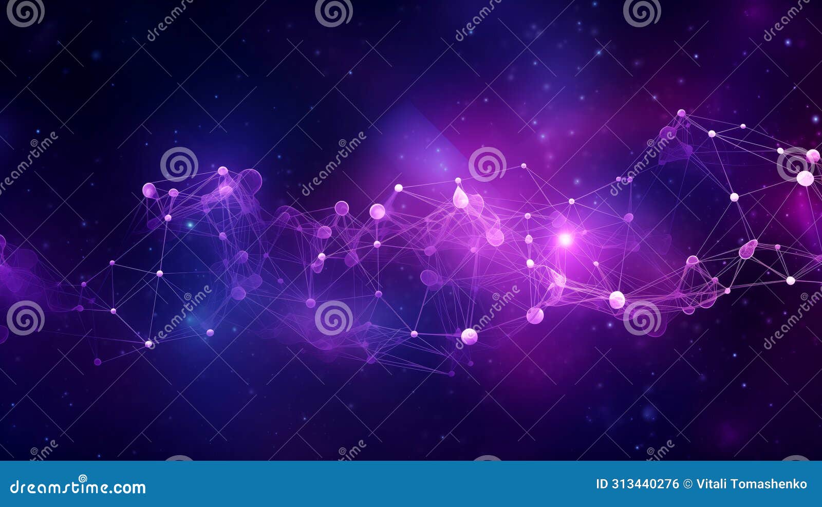 An Intricate Neural Network, Its Nodes and Connections Interwoven Like ...