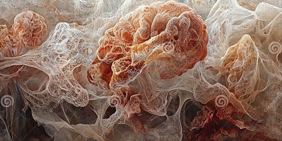 Intricate Neural Network Visualization with Abstract Organic Patterns ...