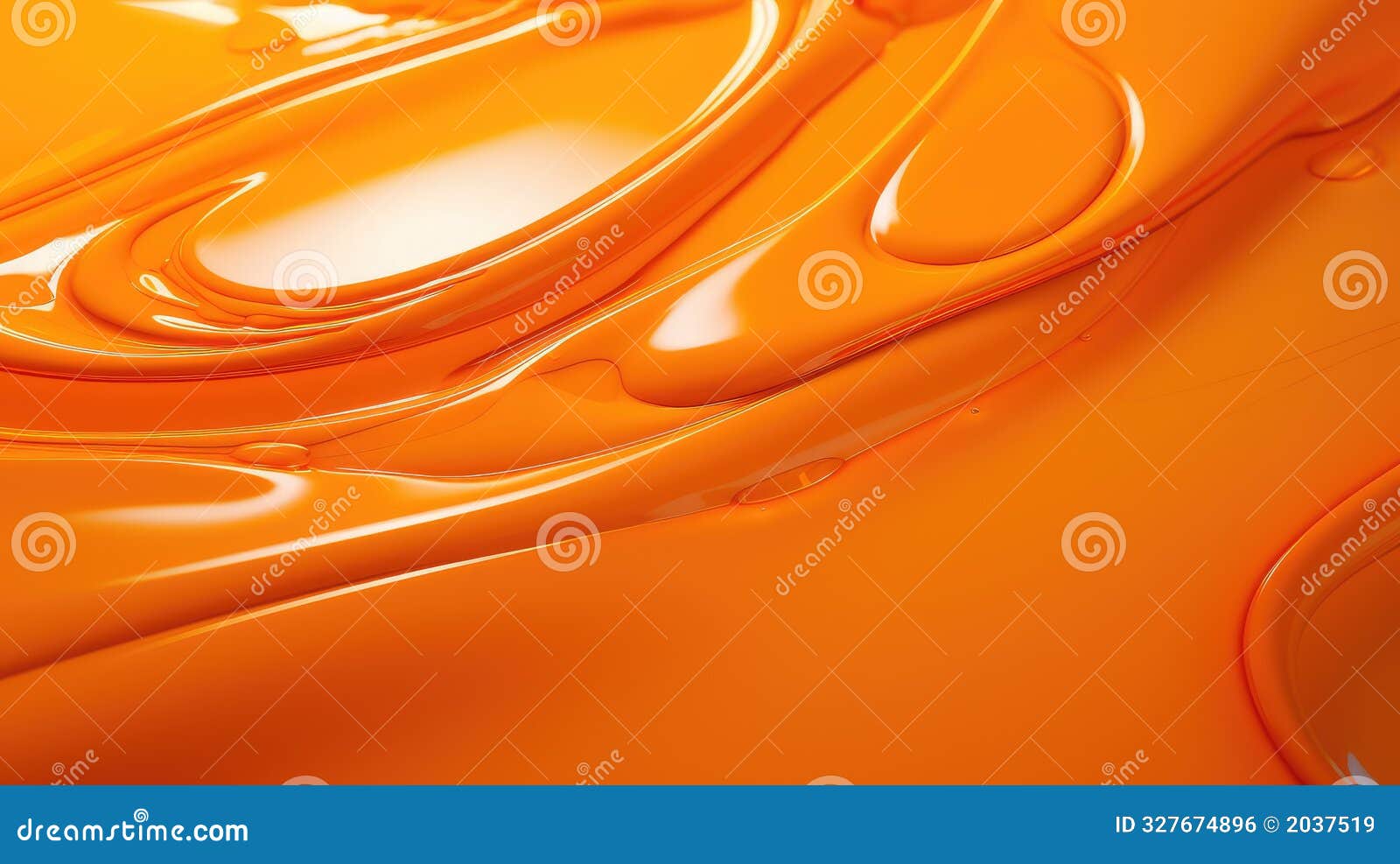 Intricate Orange Paint Drip Stock Illustration - Illustration of ...