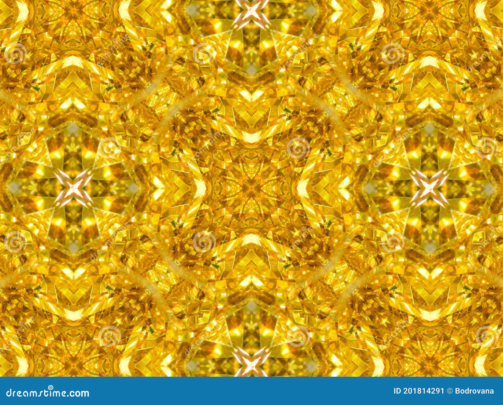Intricate Pattern of Amber Yellow. Stock Illustration - Illustration of ...
